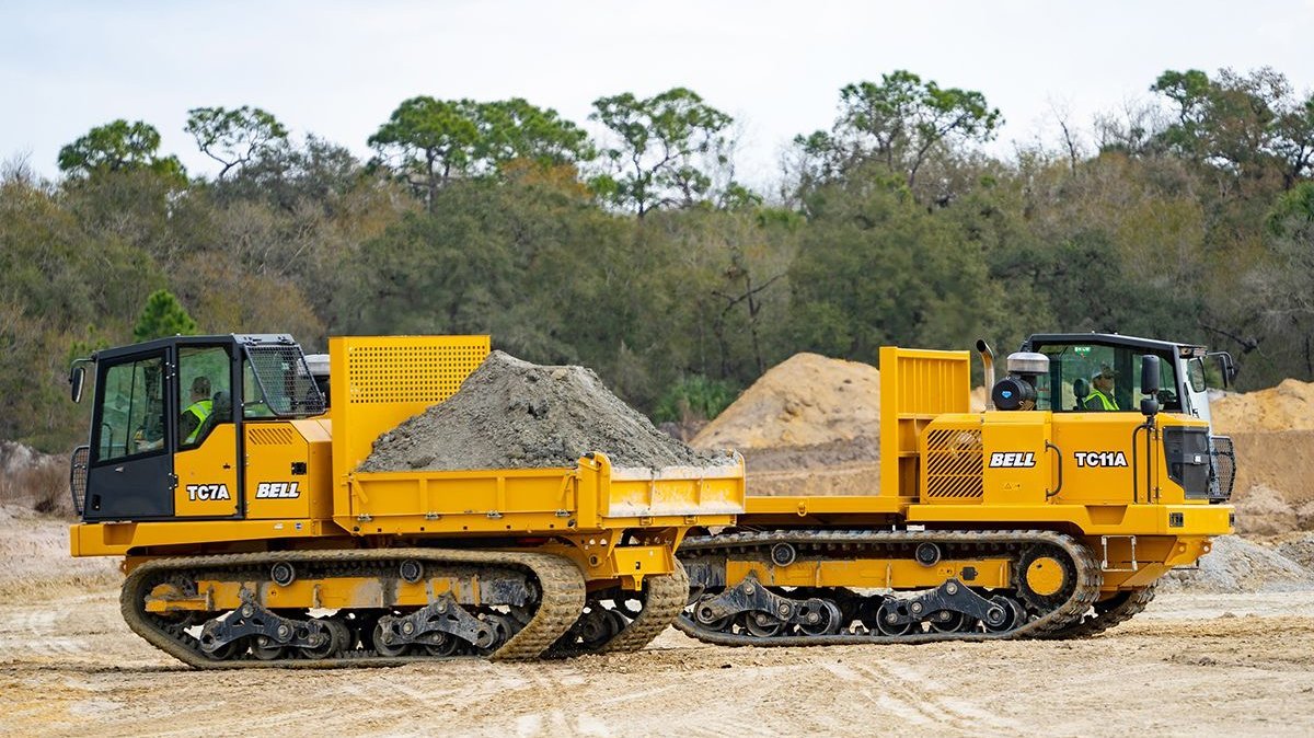 Europejski debiut. Nowe wozidła gąsienicowe Bell