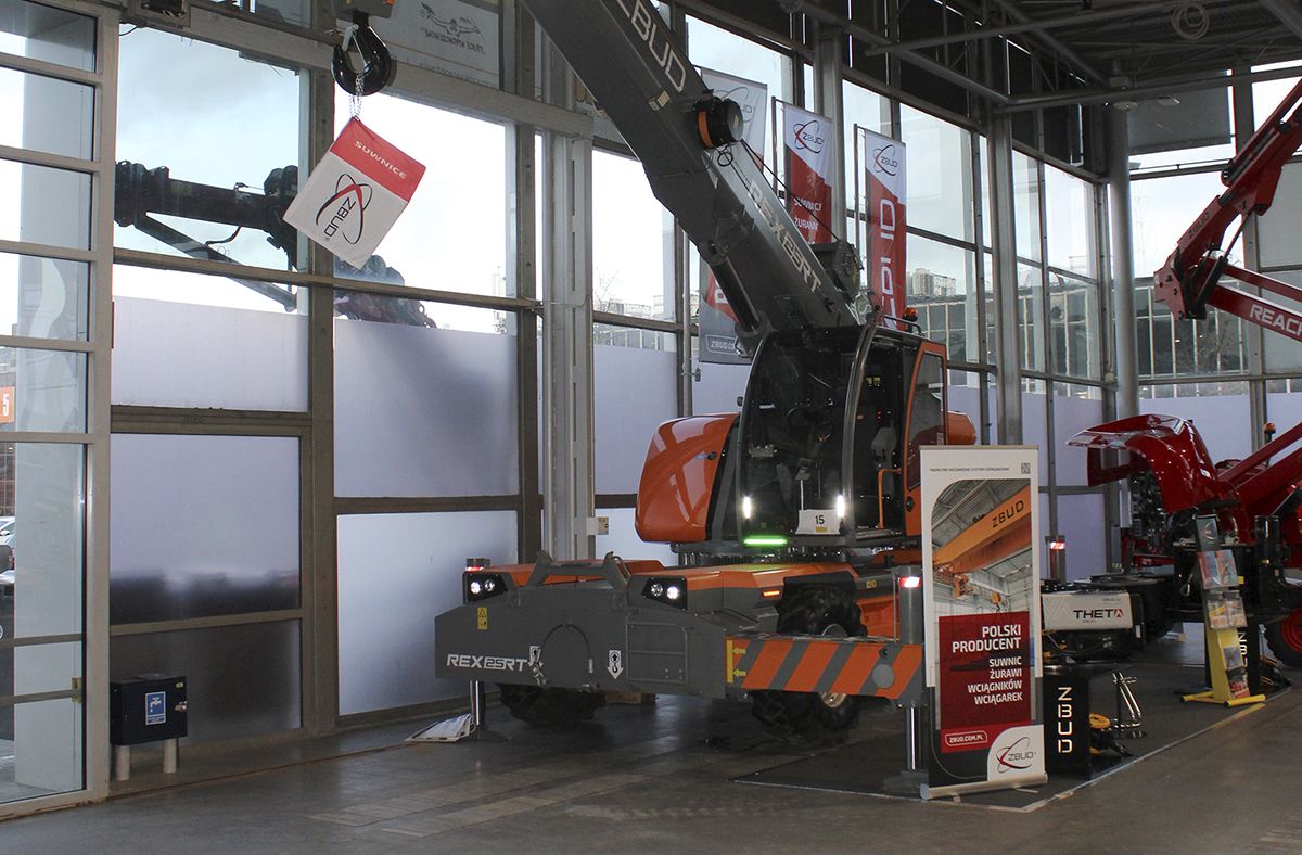 ZBUD REX25RT - nowy samobieżny żuraw terenowy
